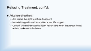 Section 1 the person's rights | PPT