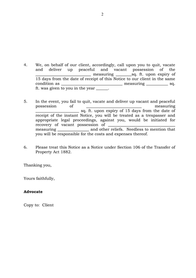 Section 106 notice | PDF