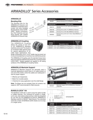 Section 10a - ARMADILLO Closure Series | PDF