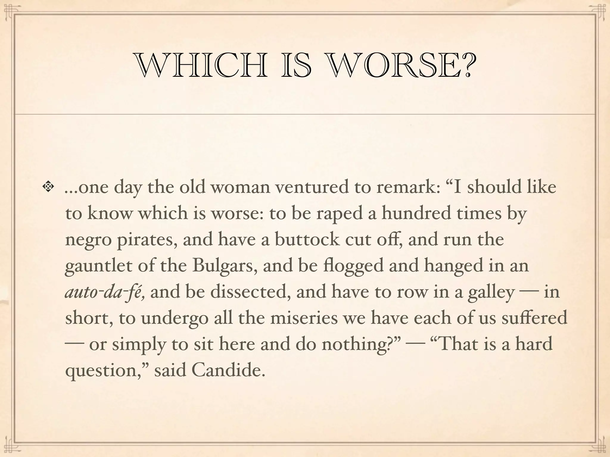 Section10 slides candide | PPT | Free Download