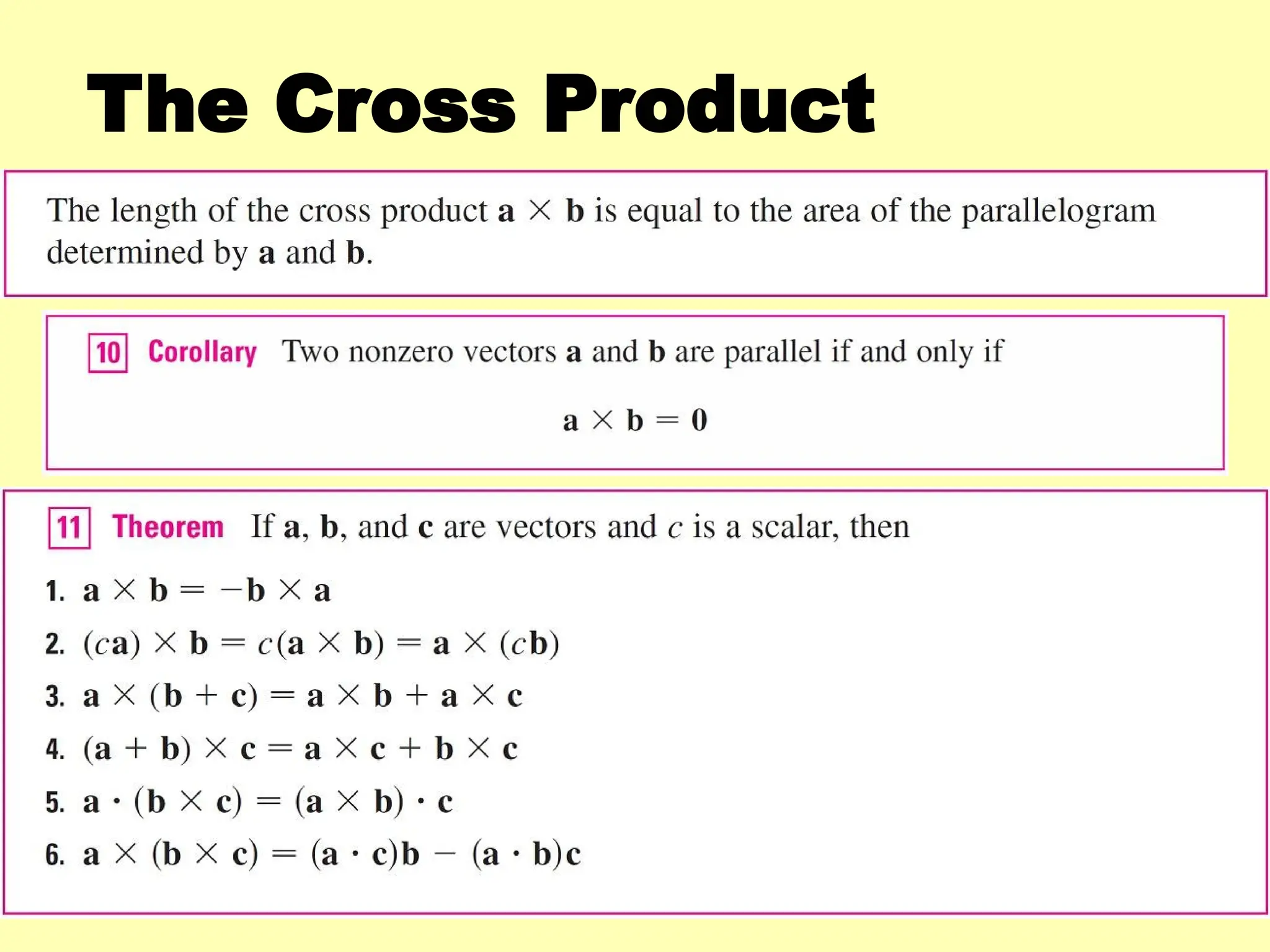 Vector and the geometry of space. The calculus | PPT