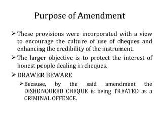 Section 138 of the negotiable instruments act | PPT