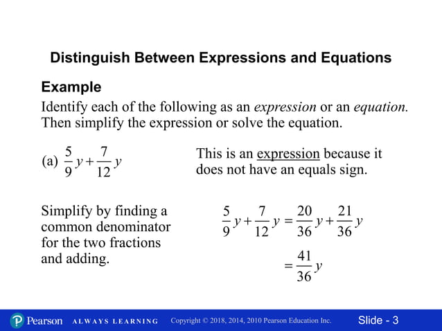Section 14.6 solving equations with rational expressions | PPT