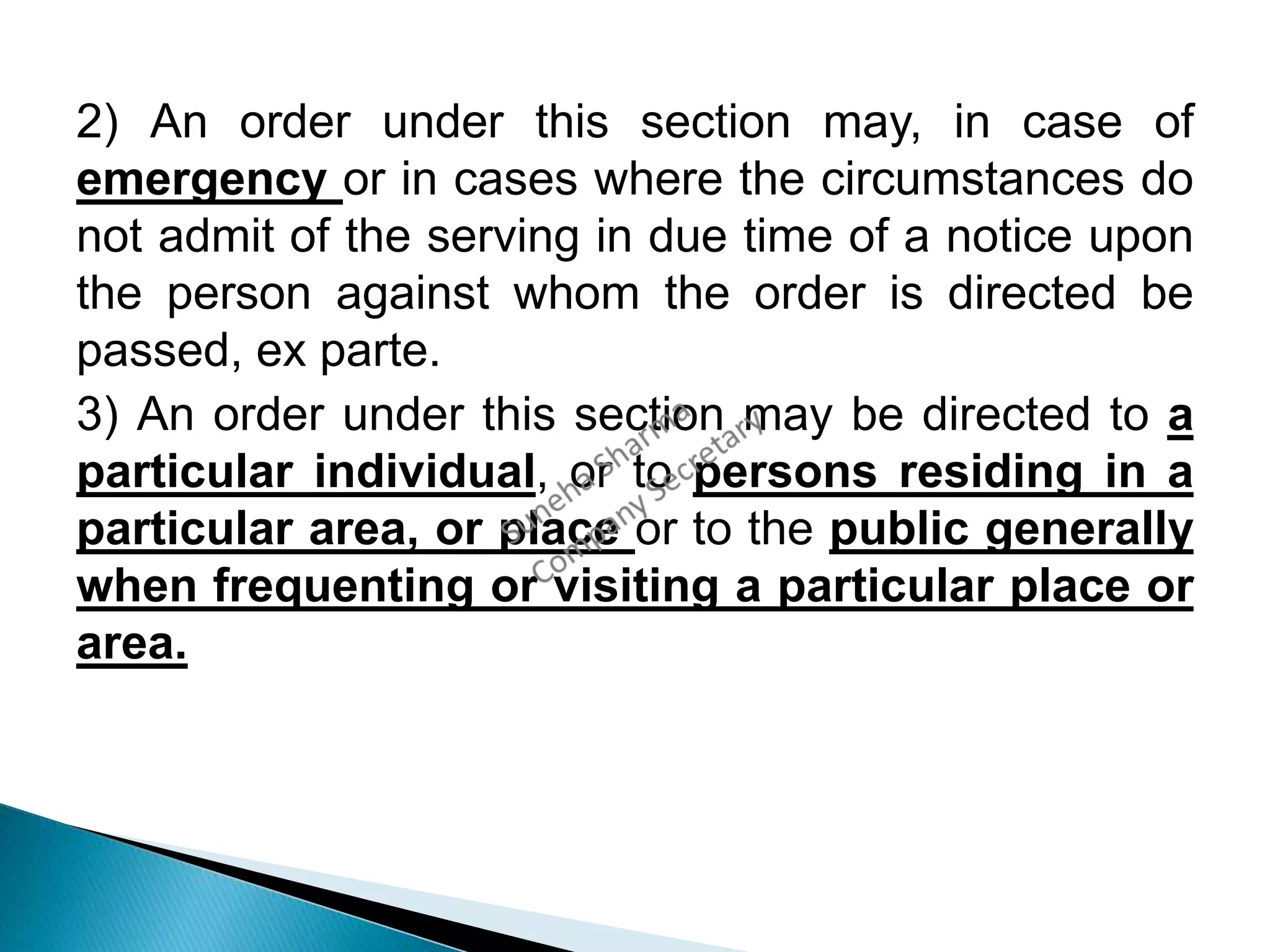 Section 144 and difference bw sec 144 and curfew | PPTX