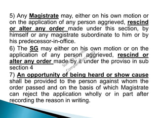 Section 144 and difference bw sec 144 and curfew | PPTX