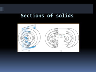 Sections of solids engineering graphics section of solids | PDF