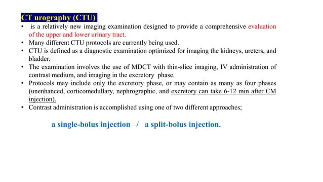 Section 1 CT Abdomen and Pelvis by doctor Aya Ali Taha | PPT