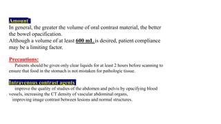 Section 1 CT Abdomen and Pelvis by doctor Aya Ali Taha | PPTX