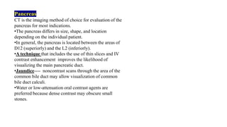 Section 1 CT Abdomen and Pelvis by doctor Aya Ali Taha | PPTX