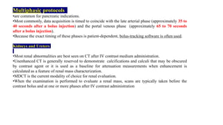 Section 1 CT Abdomen and Pelvis by doctor Aya Ali Taha | PPTX