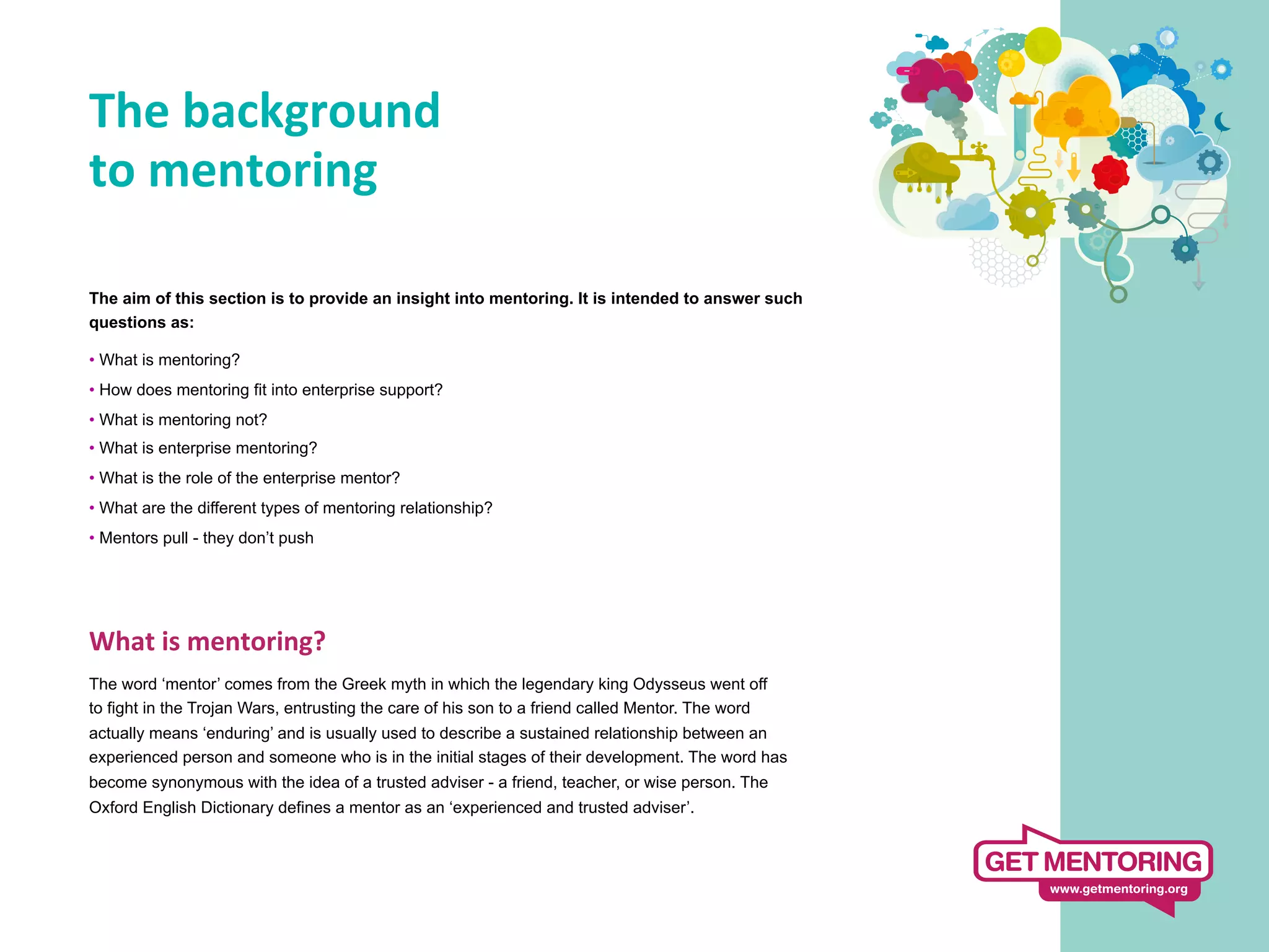 Introduction to Enterprise Mentoring: Section One | PPT