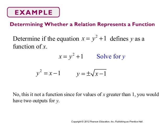 Section 2.1 functions