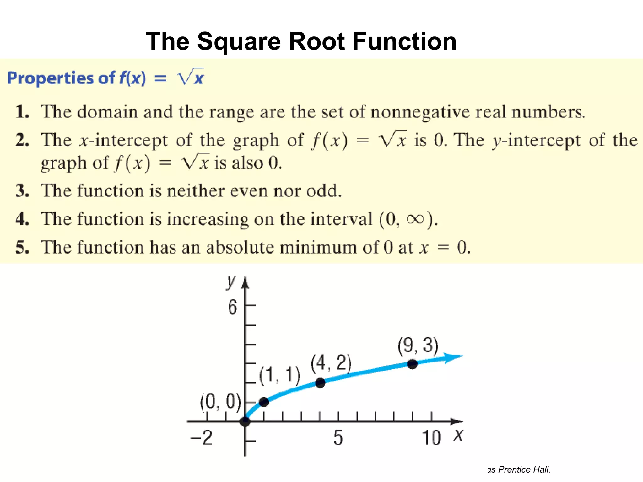 Section 2.4 library of functions; piecewise defined function | PPT