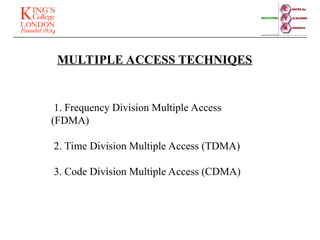 Mobile communication lecture Section 2 .ppt