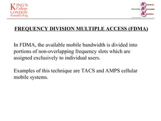 Mobile communication lecture Section 2 .ppt