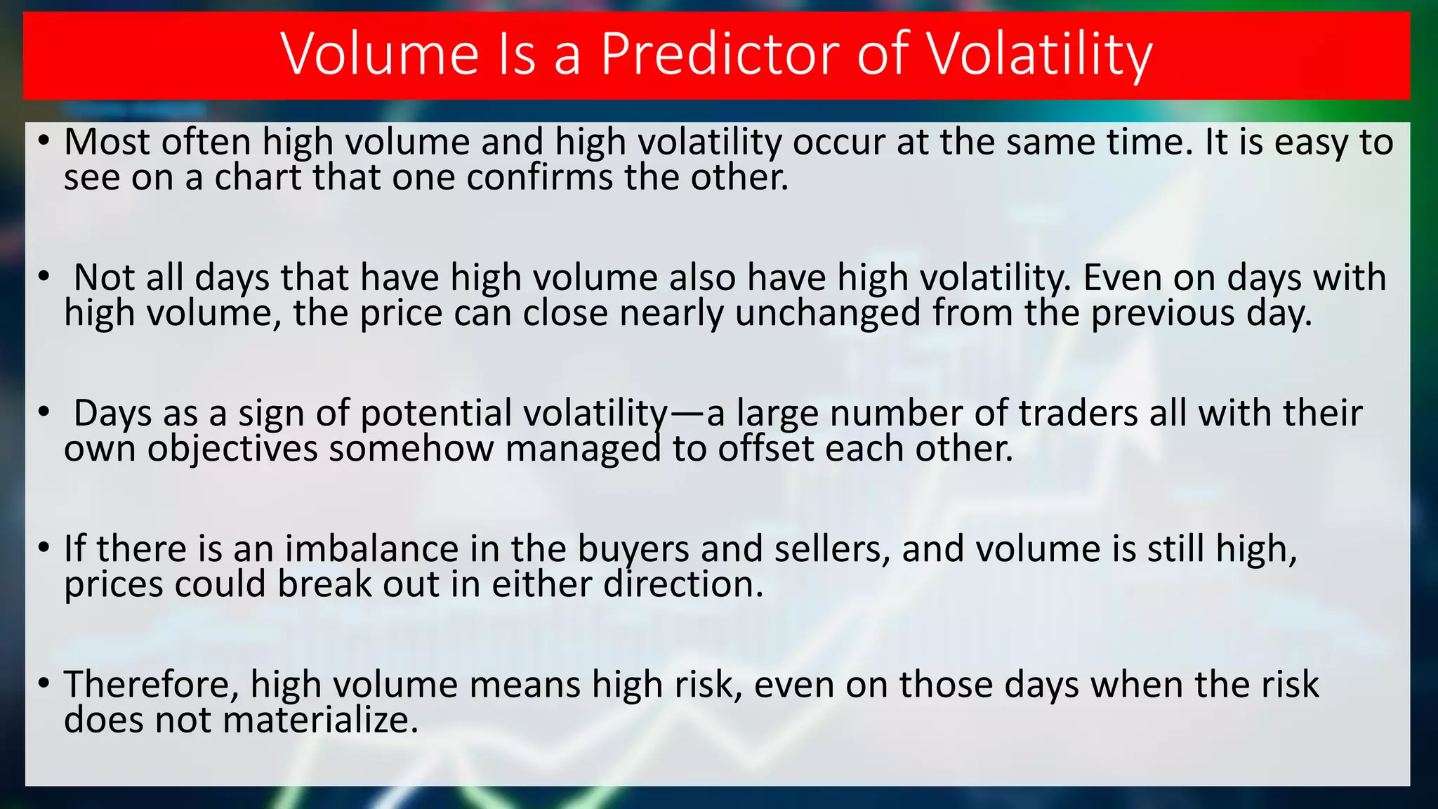 Section 2 - Chapter 11,12 - Volume Analysis | PDF