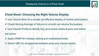 Section 2 - Chapter 4 - Charting Volume and Open Interest | PPTX
