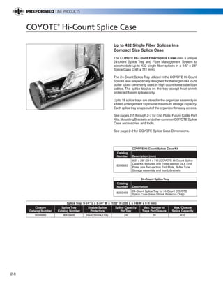 Section 2 - COYOTE Splice Case Series | PDF