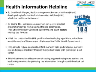 IT Consulting 104 call centres | PPT