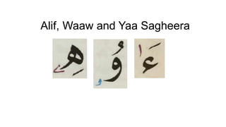 Section 2 - Lesson 3 - Diacritical Marks - Sagheera Vowels.pptx