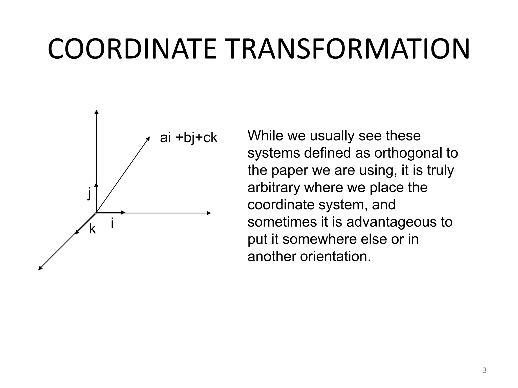 Section 2 Part 1 Coordinate Transformation Pptx