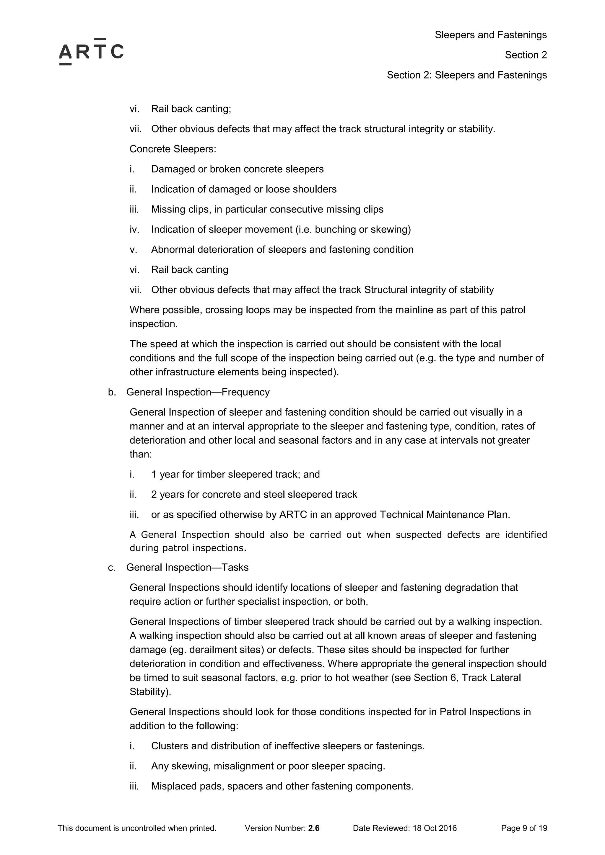 Section 2 sleepers and fastenings | PDF