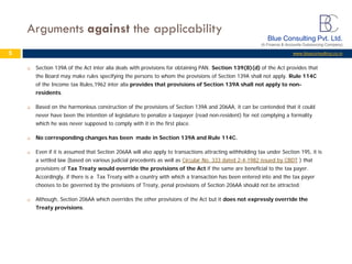 Section 206 AA and its impact on transactions with non-residents(6th ...