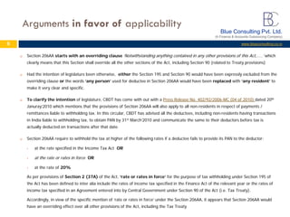Section 206 AA and its impact on transactions with non-residents(6th ...