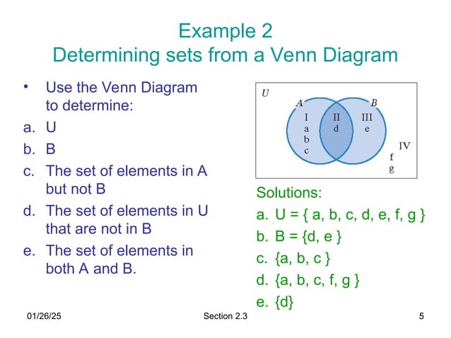 Venn Diagram Problems with Solutions solving | PPT