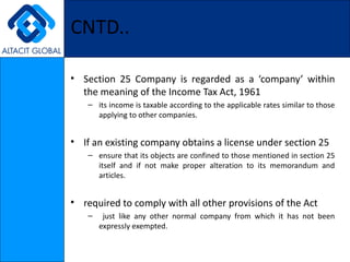 Section 25 companies | PPT