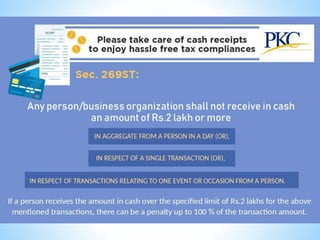 Section 269ST with examples | PPTX