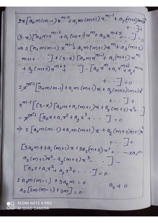 Section 28- Regular singular points solution | PDF