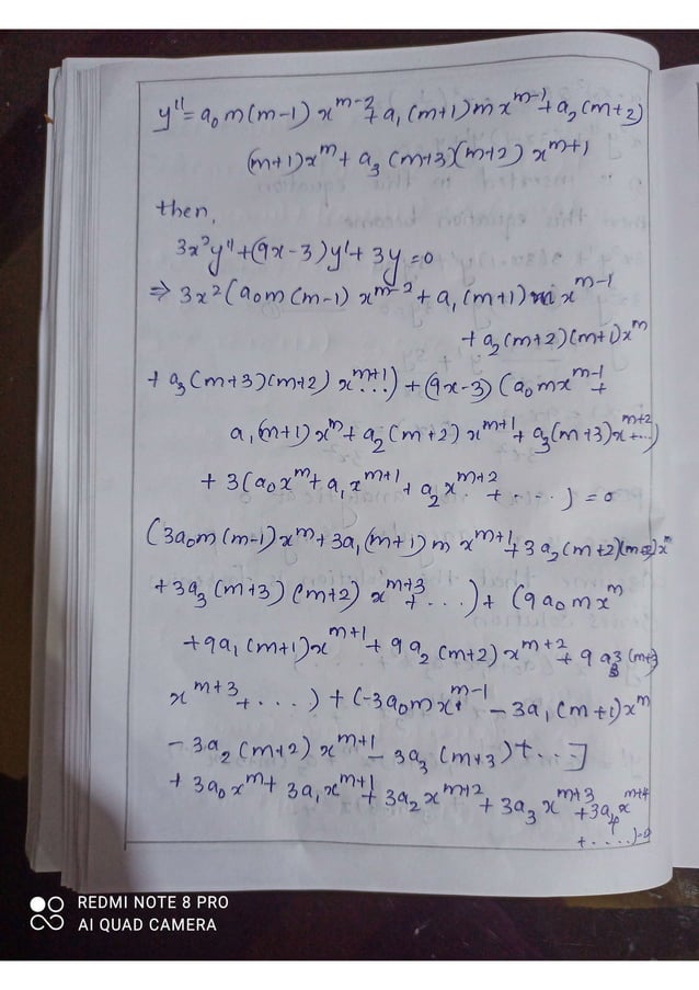 Section 28- Regular singular points solution | PDF