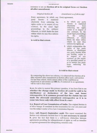 Section 28 of the contract act | PDF