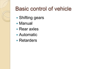 Commercial Driver License - part 2a | PPTX
