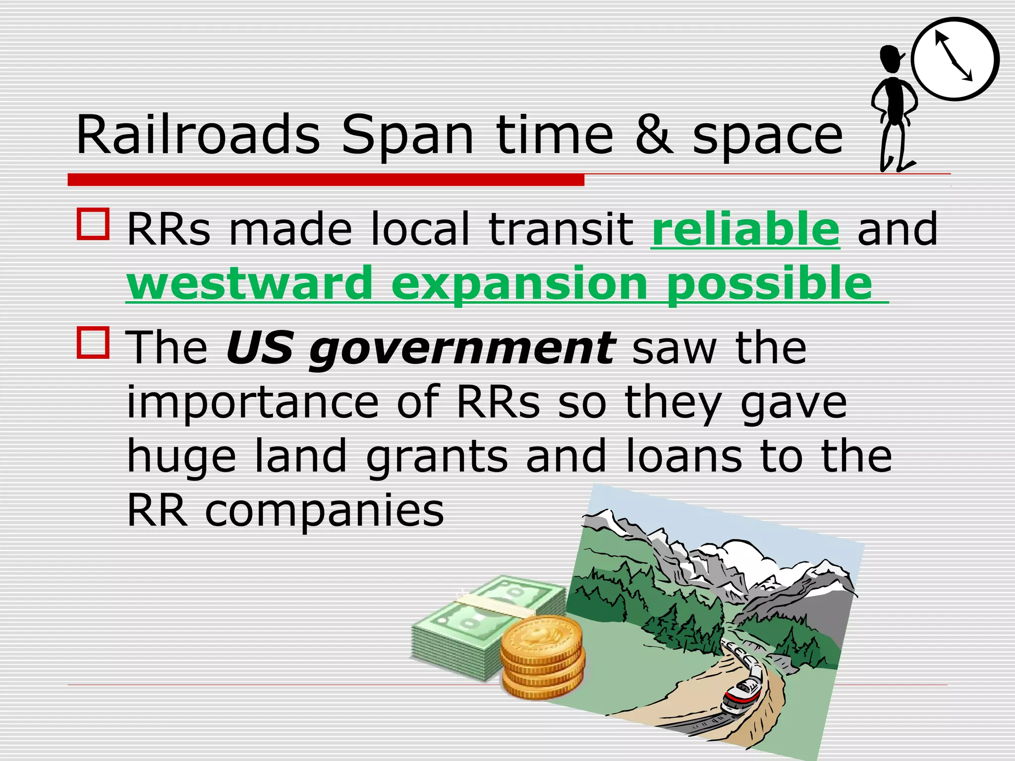 Ch. 14, Section 2- Rise of Railroads | PPT