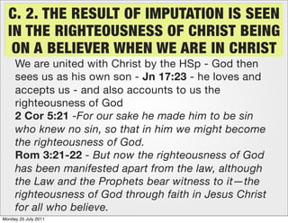 Chafer, Bible Doctrines: 4 aspects of righteousness | PDF