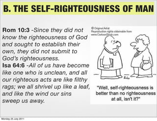 Chafer, Bible Doctrines: 4 aspects of righteousness | PDF