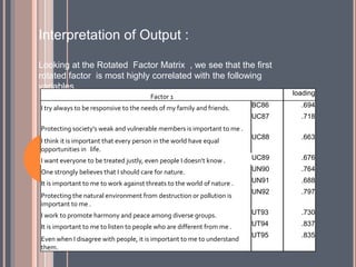 Factor Analysis with an Example | PPTX