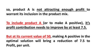 Section 3: Interpreting Sensitivity Analysis on Excel Solver | PDF