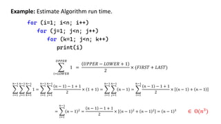 Algorithms Analysis & Design - Lecture 3 | PDF
