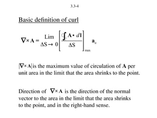 Curl and Divergence Theorems of a Vector.ppt | Physics | Science