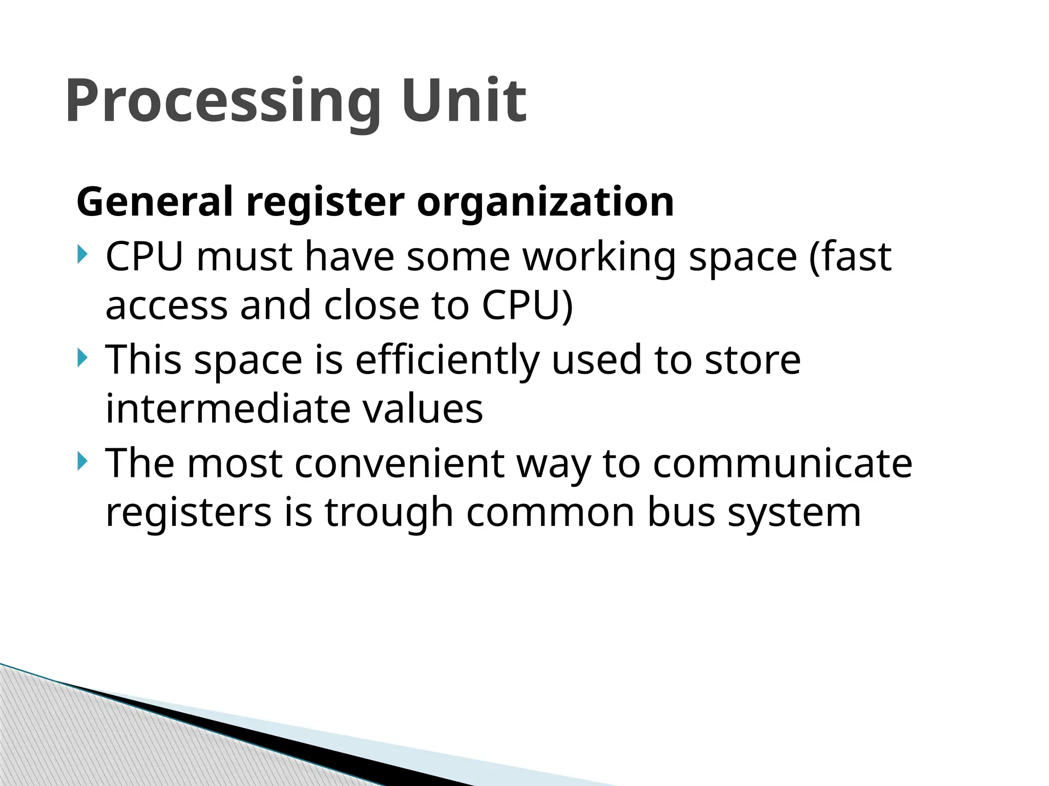 Basic Computer Architecture slides num.3 | PPT