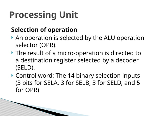 Basic Computer Architecture slides num.3 | PPT