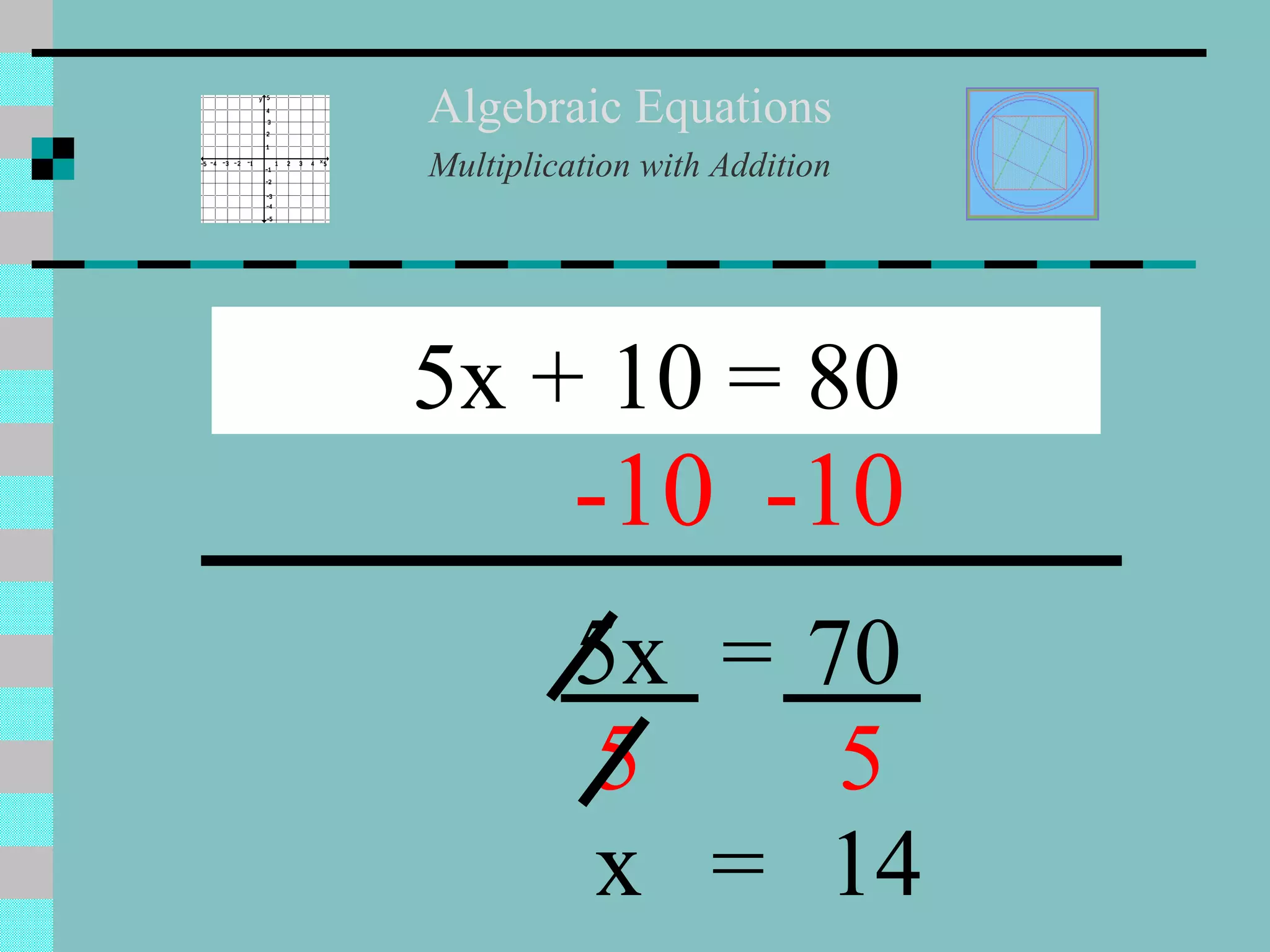 Section 3.4 solving multi step equations (algebra) | PPT