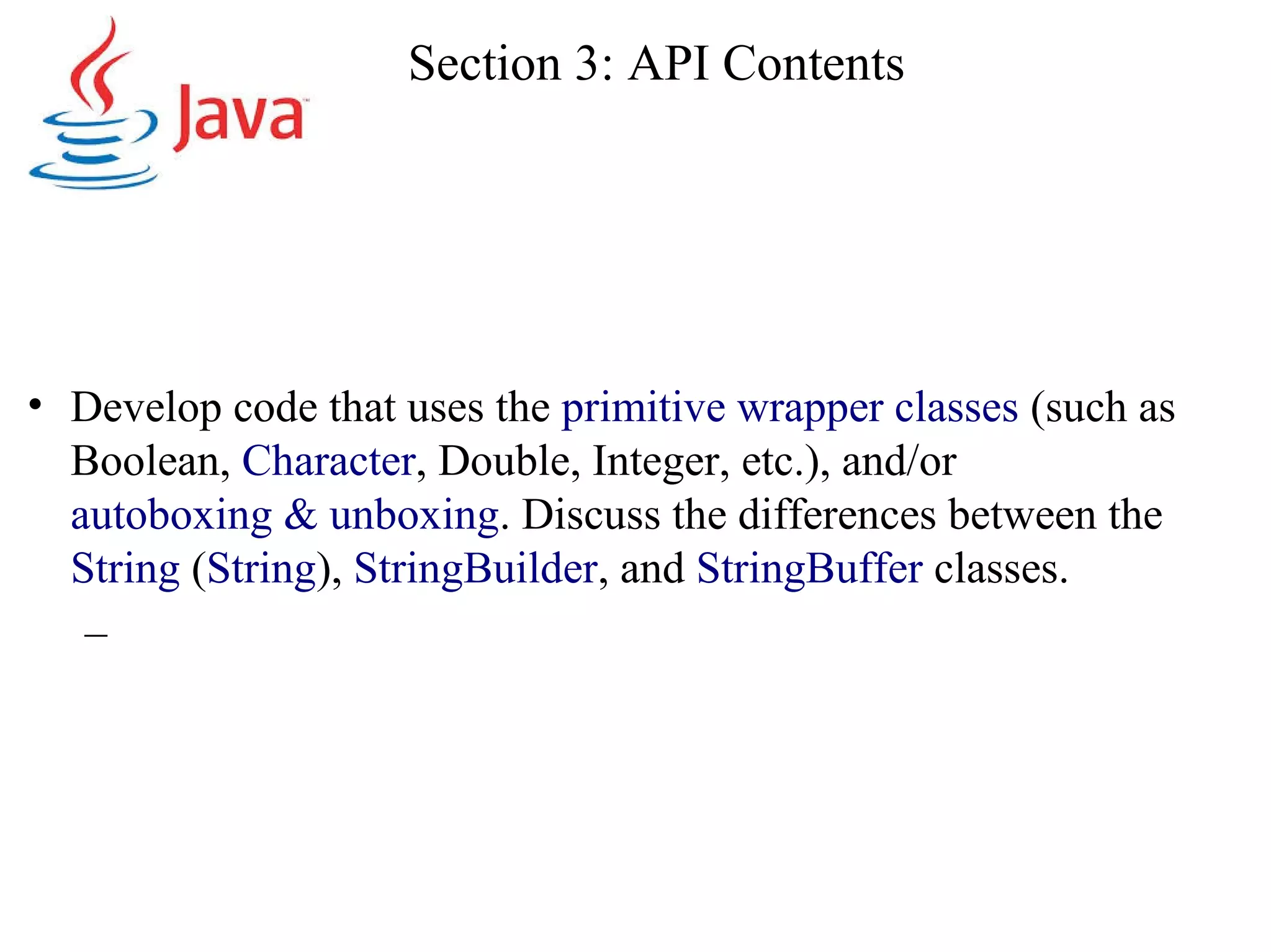 Section 3 api contents | PDF