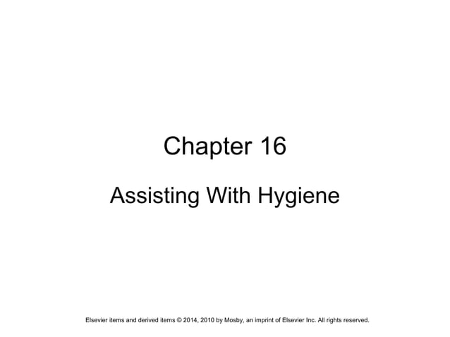 Section 3 assisting with hygiene-1 | PPTX