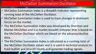 Section 3 - Chapter 18 Part I - Market Breadth Indicators | PPT