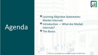 Section 3 - Chapter 6 - Market Internals | PPT