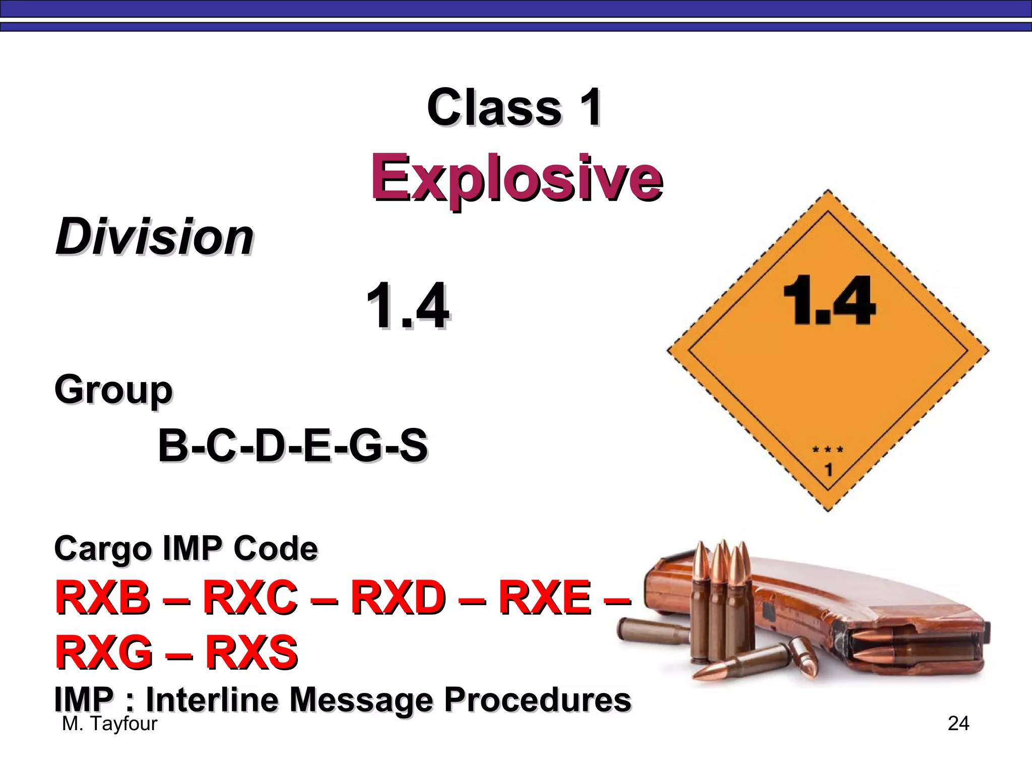 Section 3 IATA Classification | PPT | Chemistry | Science